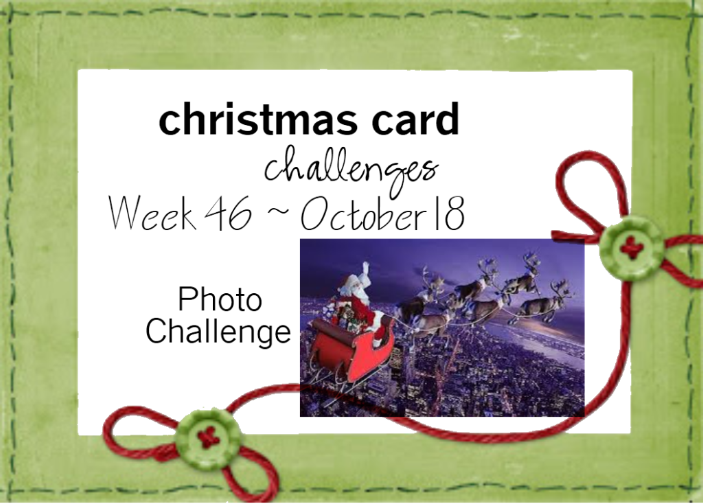 Christmas Card Challenges #46: Photo Inspiration - all the sparkle