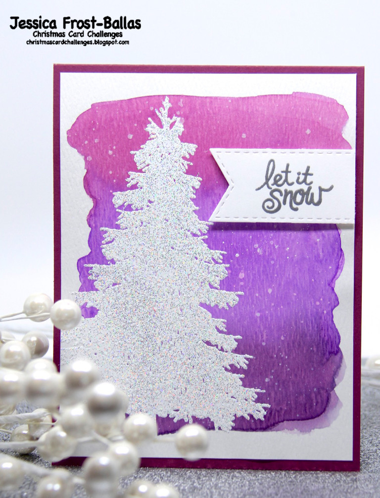Christmas Card Challenges #13: Photo Inspiration - all the sparkle