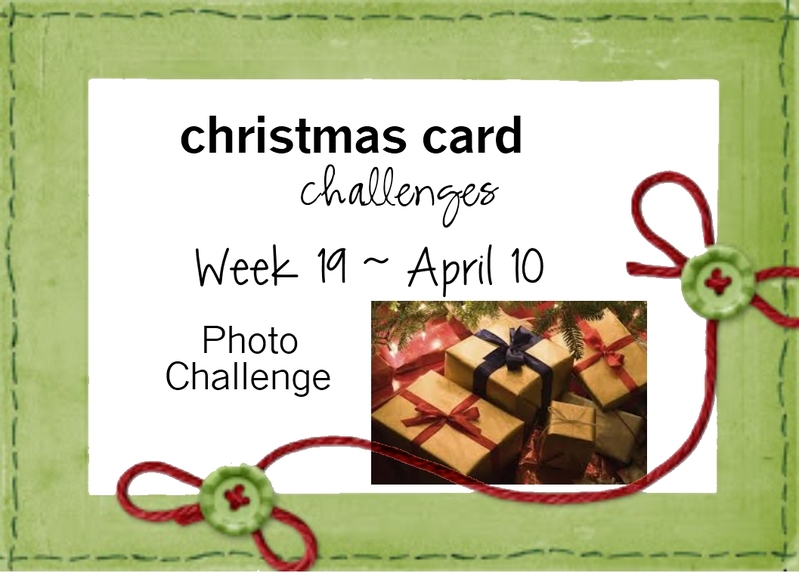 Christmas Card Challenges #19: Photo Inspiration - all the sparkle