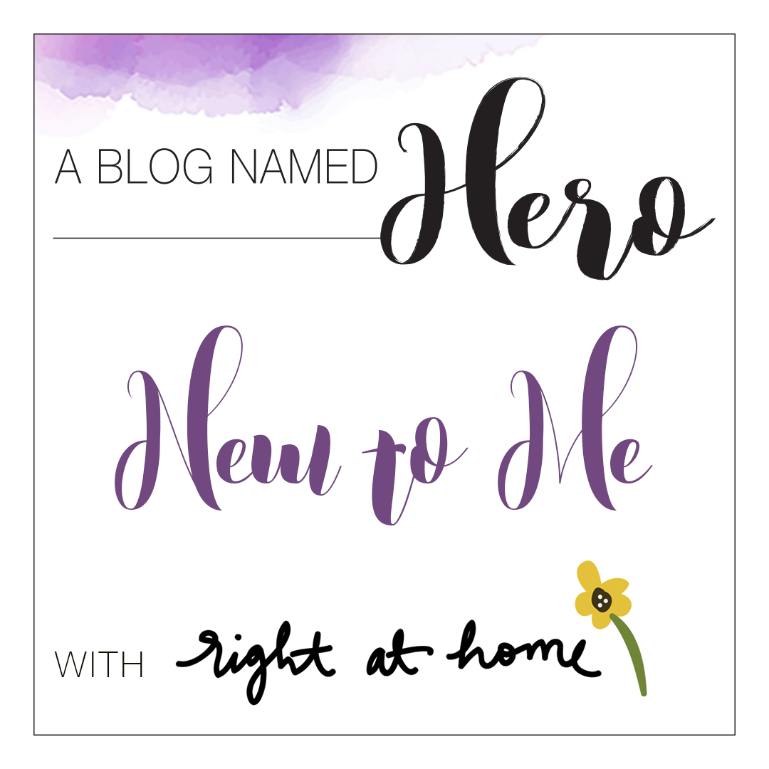 A Blog Named Hero: Challenge - New To Me - all the sparkle