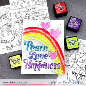 Simon Says Stamp Good Vibes Release (+GIVEAWAY!) - all the sparkle