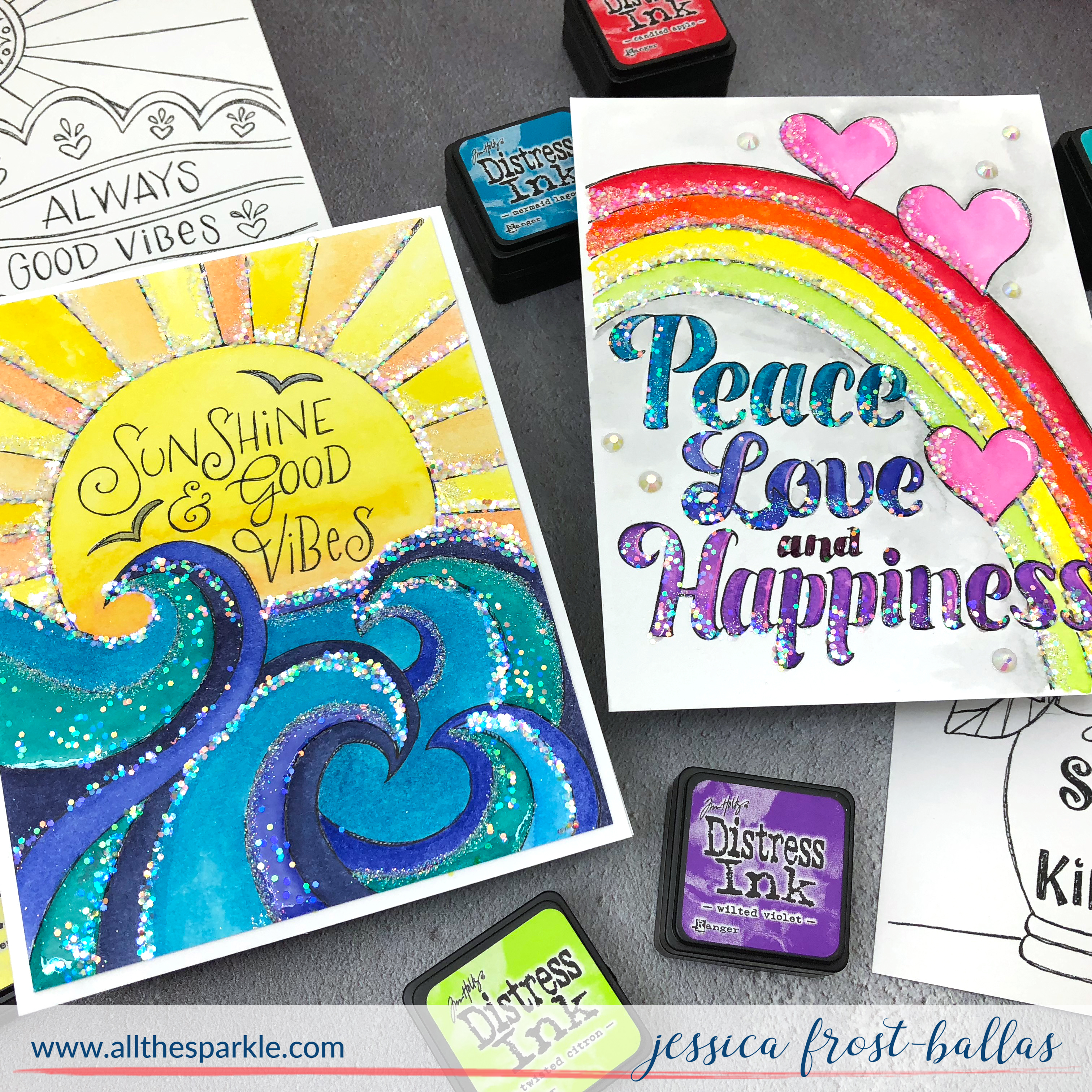 Card Gallery - all the sparkle