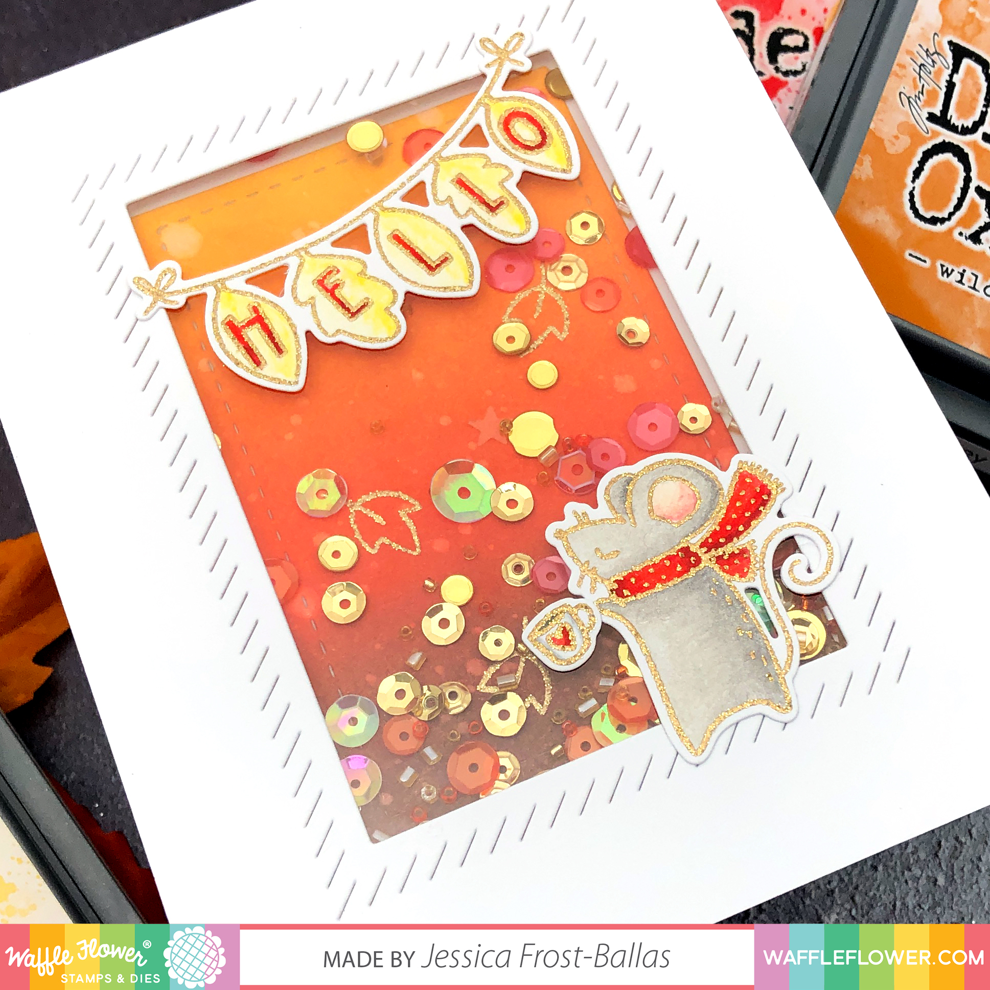 Waffle Flower October Release Blog Hop (+GIVEAWAYS!) - all the sparkle