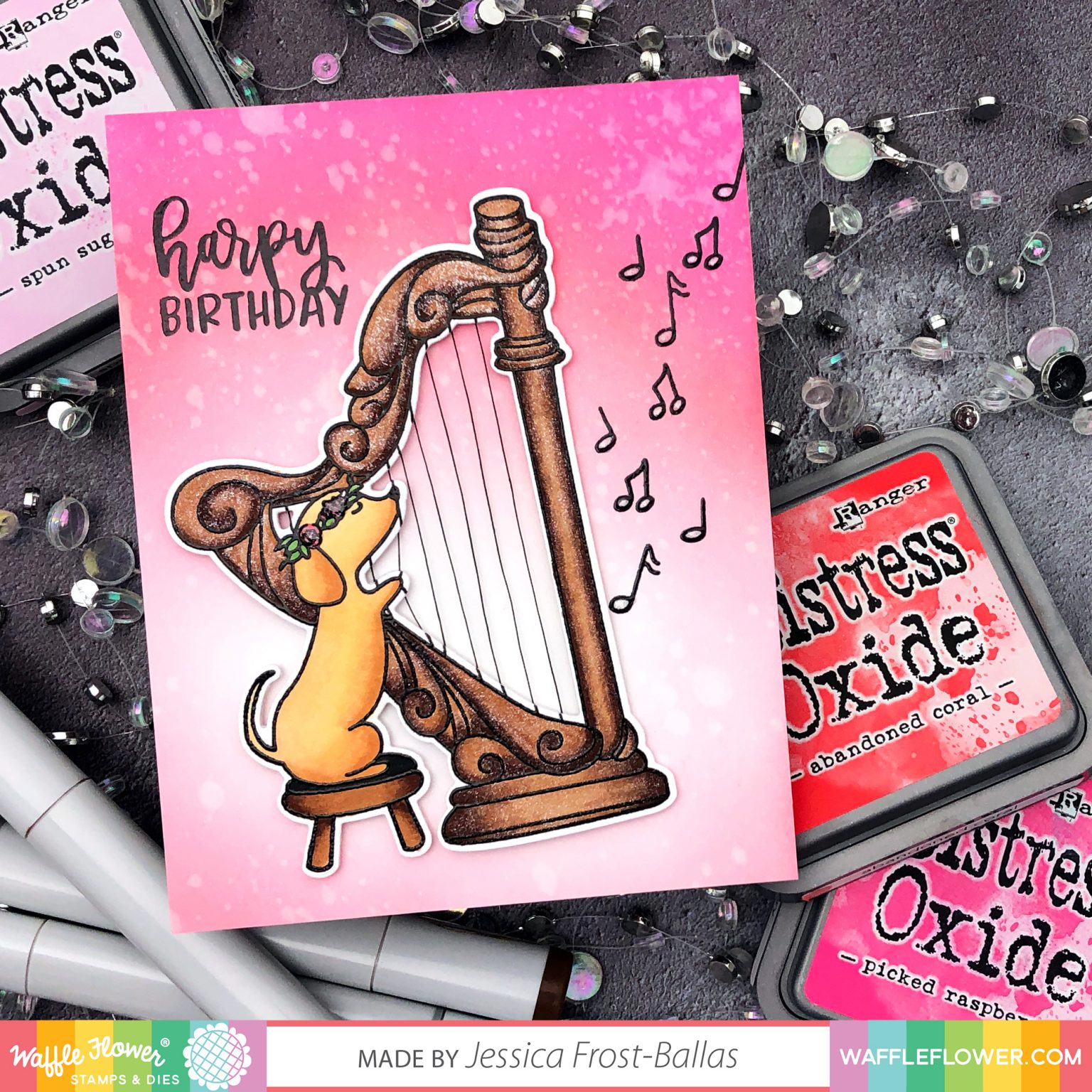 Harpy Birthday (+VIDEO!) - all the sparkle