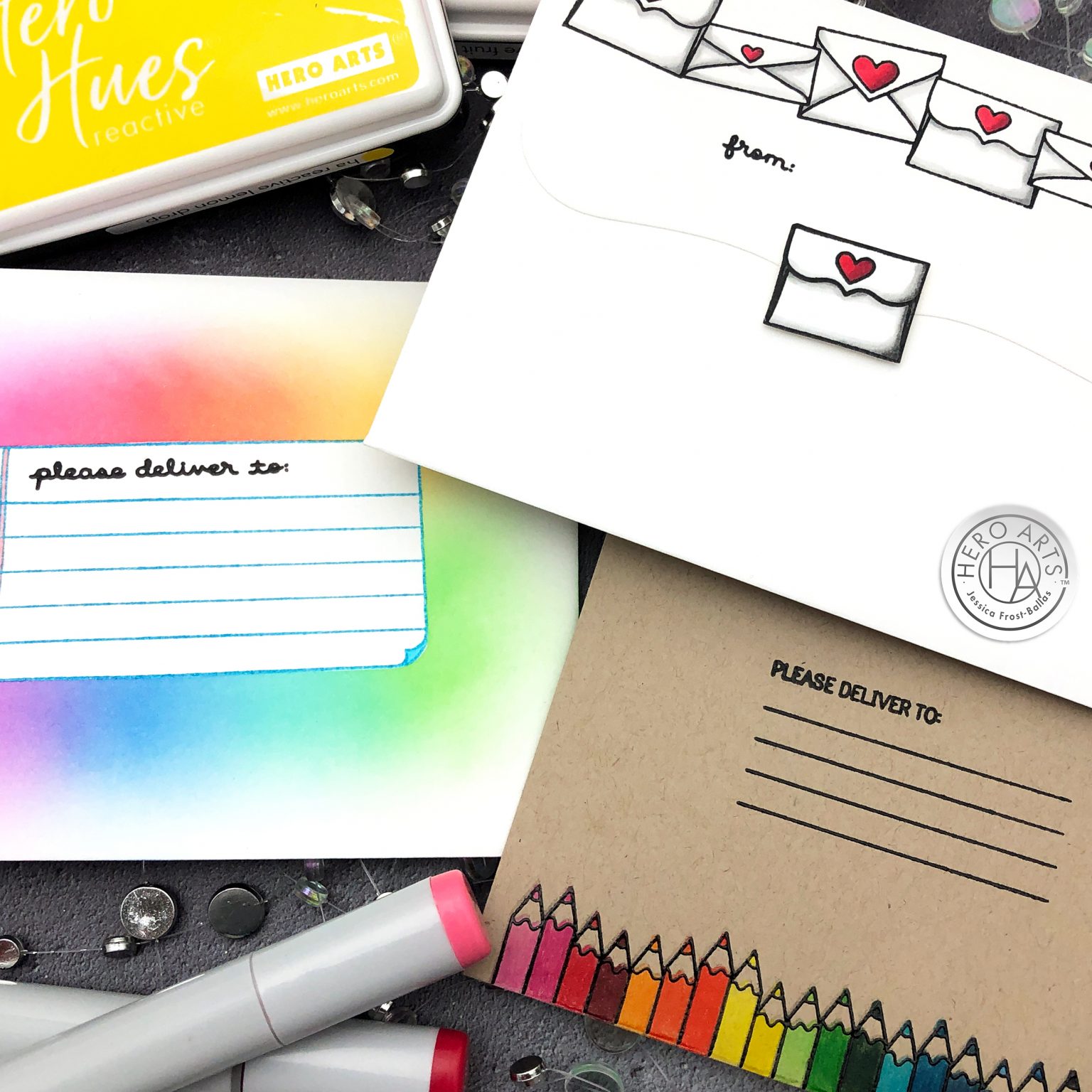 Hero Arts + Ink Blot Shop Partner Release: Please Deliver Blog Hop ...