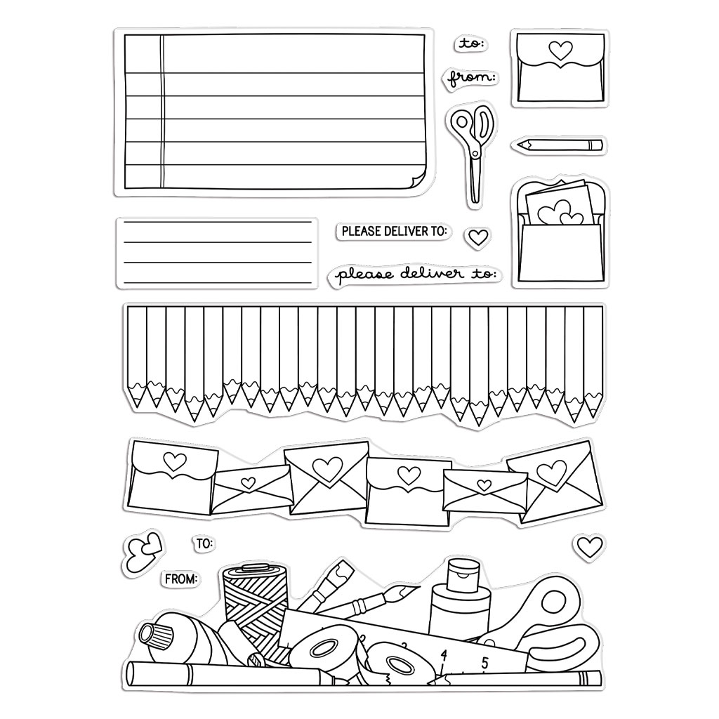 Hero Arts + Ink Blot Shop Partner Release: Please Deliver Blog Hop ...