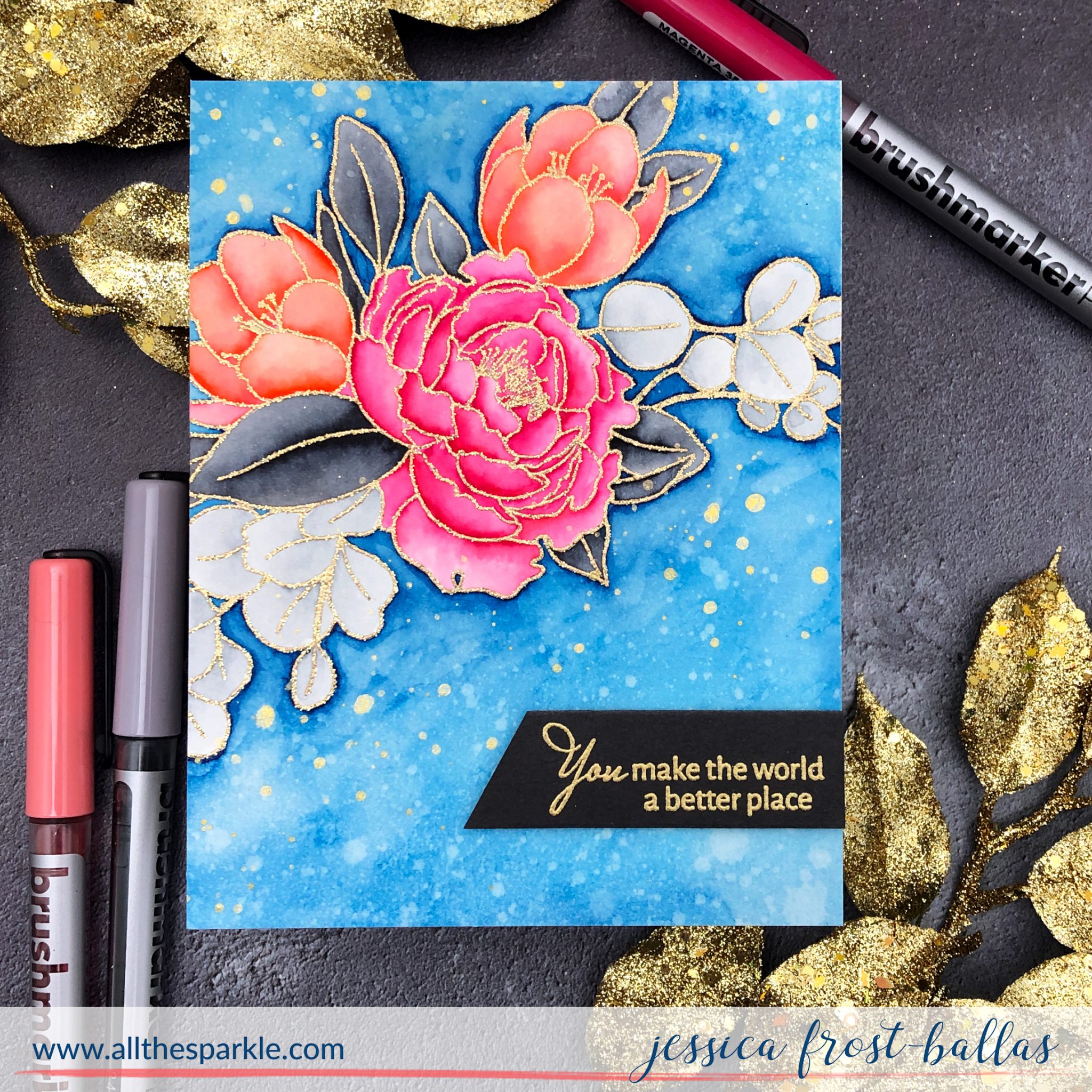 Sunset Ink-Blending with Distress Oxide Inks - Gina K Designs August ...