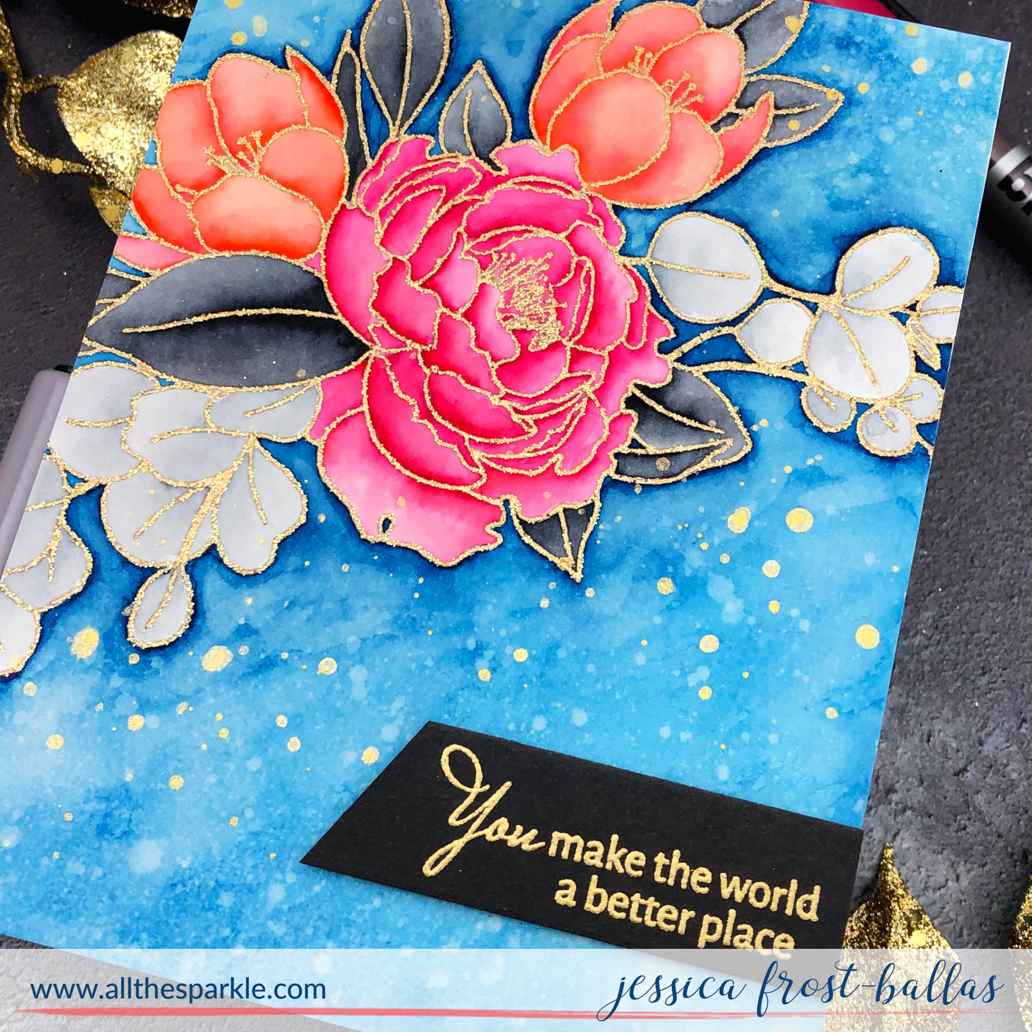 Sunset Ink-Blending with Distress Oxide Inks - Gina K Designs August ...