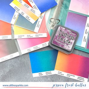 VIDEO: Distress Oxide Ink Blending Combinations and Swatch Book - all ...